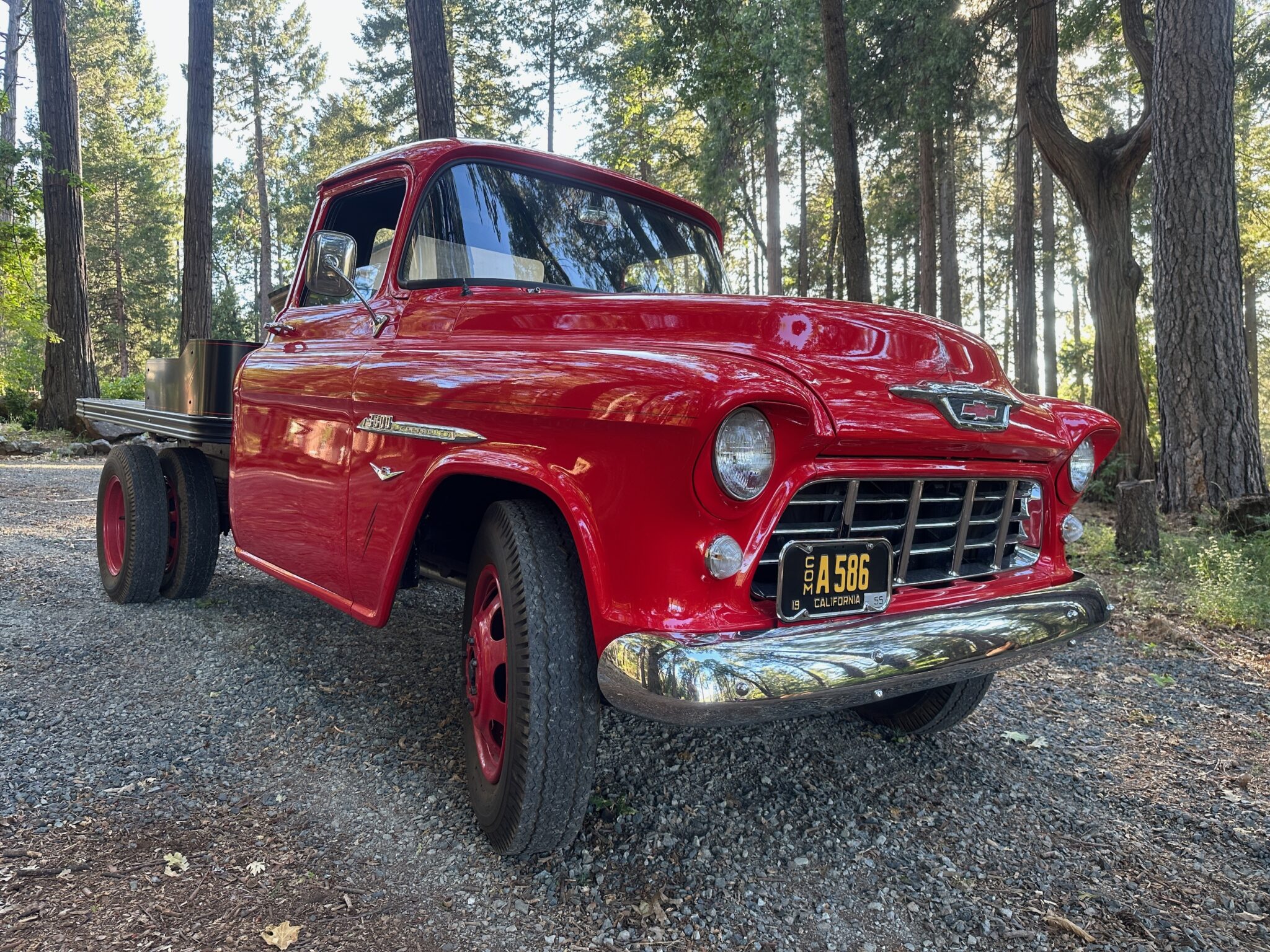 1955 Chevy 3800 Custom Flatbed - Classic Cars West, Nevada City